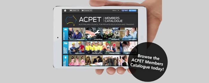 The ACPET Catalogue - National Skills Week 2025