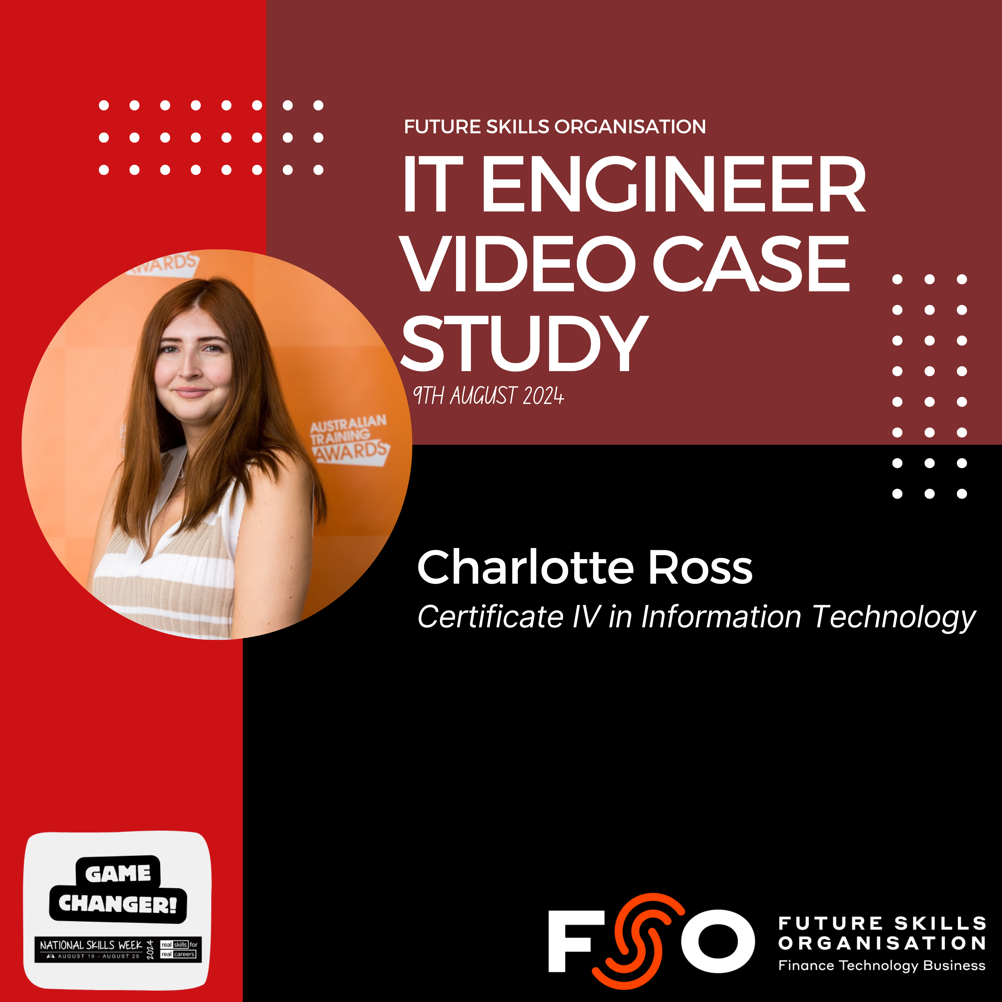 Tech trek: How Charlotte engineered her IT pathway: FSO Video Case Study - National Skills Week 2025