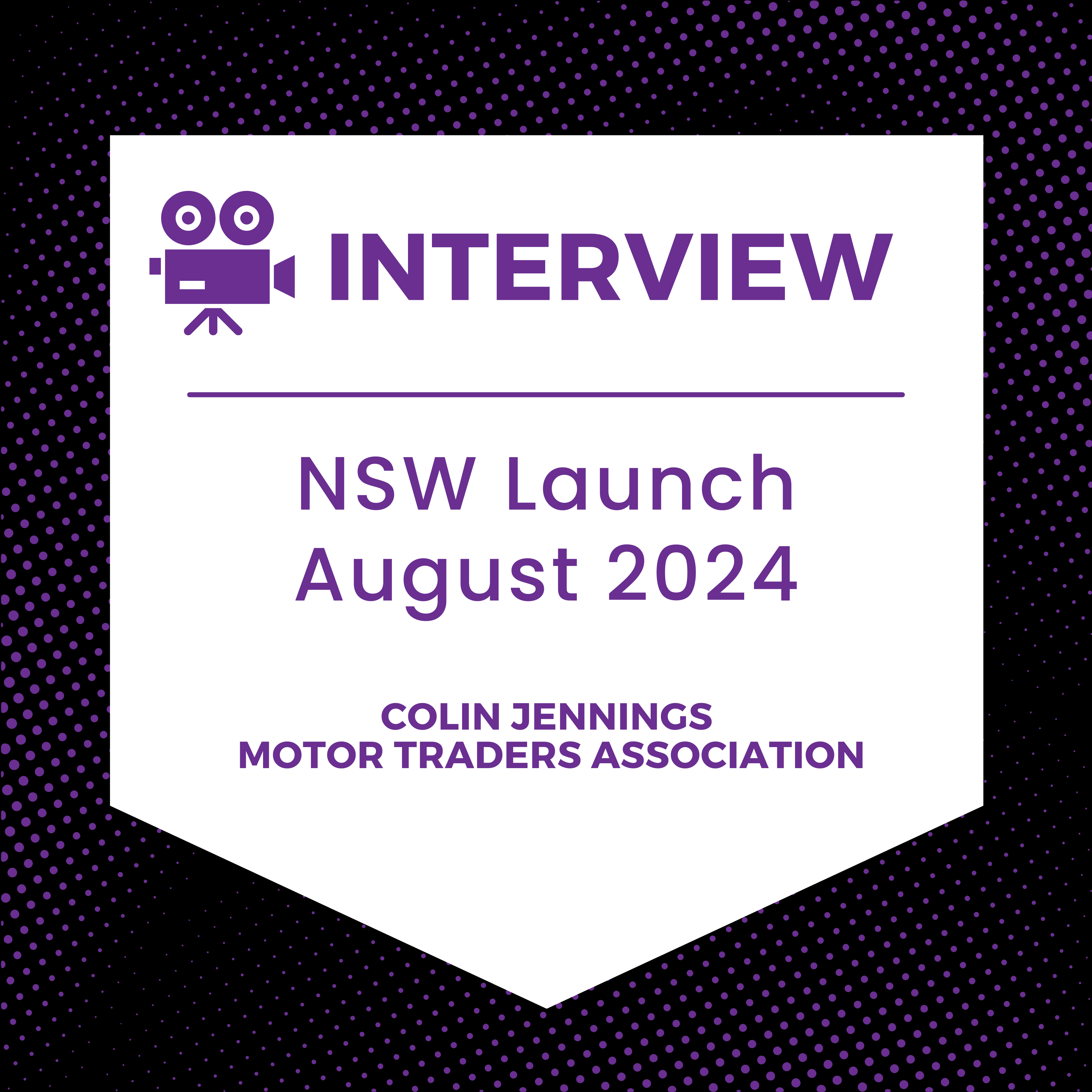 Media Interview- Colin Jennings- Motor Traders Association @ NSW Launch ...