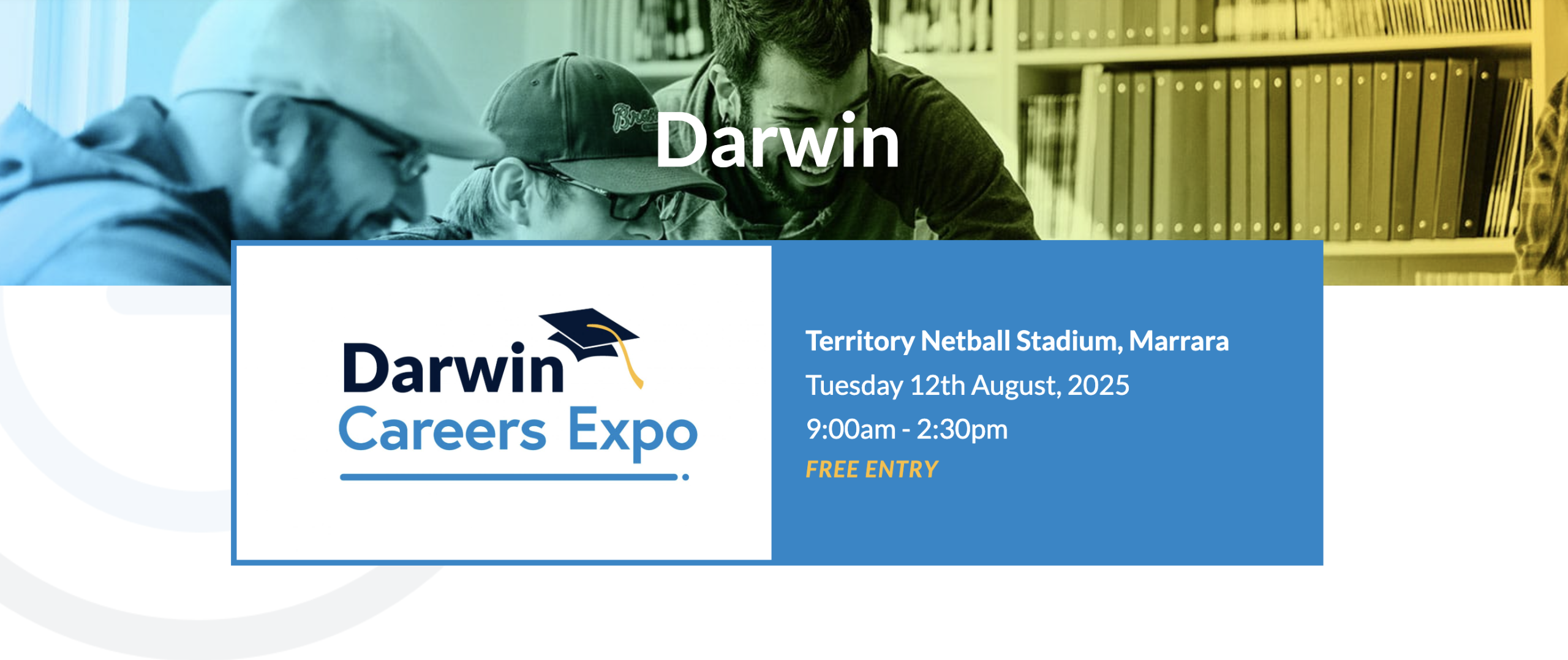 Darwin Careers Expo - National Skills Week 2025